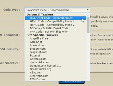 The difference between JavaScript and HTML visitor tracker codes - TraceMyIP